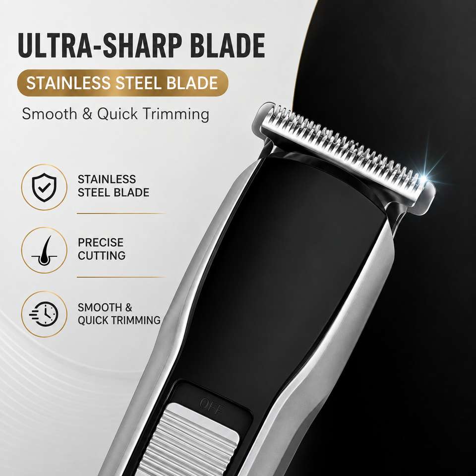 AVENUE 538 Barber Hair Cut Rechargeable Cordless Professional Hair ...