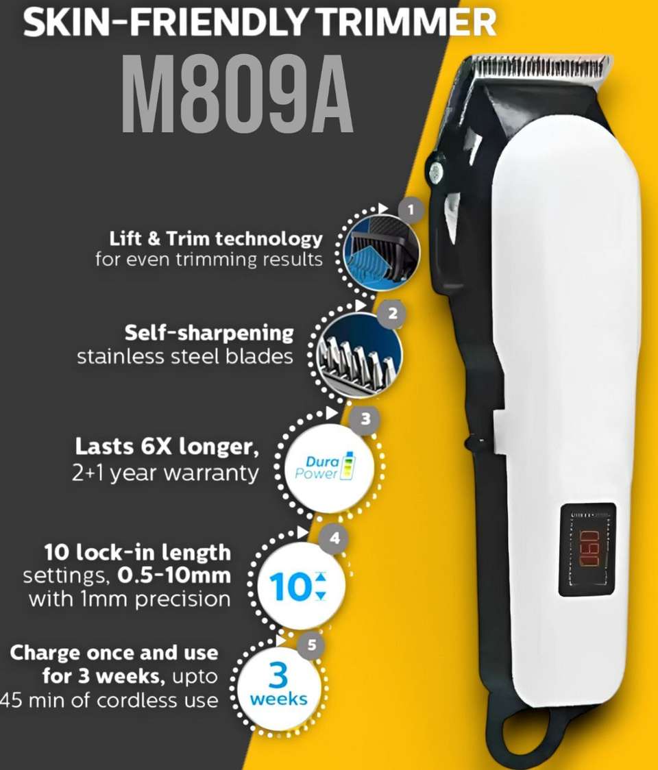 Cosx X291 All-in-One Electric Trimmer Beard, Hair, Mustache Cordless ...