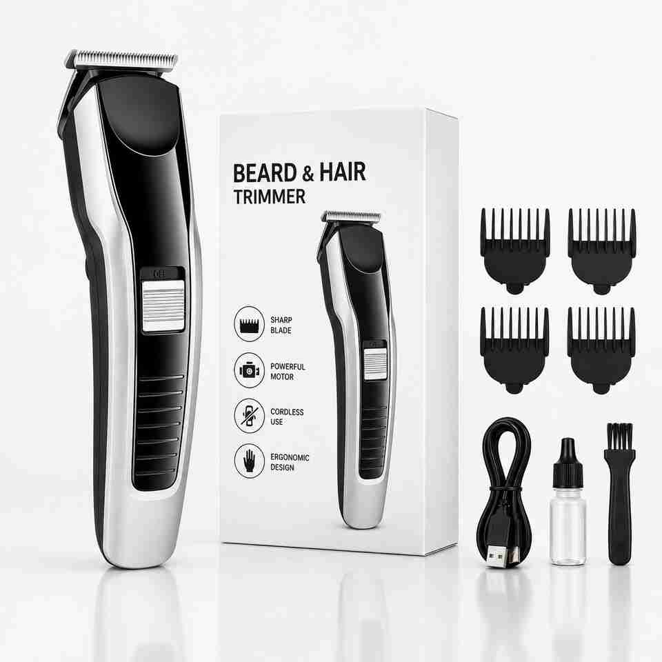 AVENUE 538 Barber Hair Cut Rechargeable Cordless Professional Hair ...