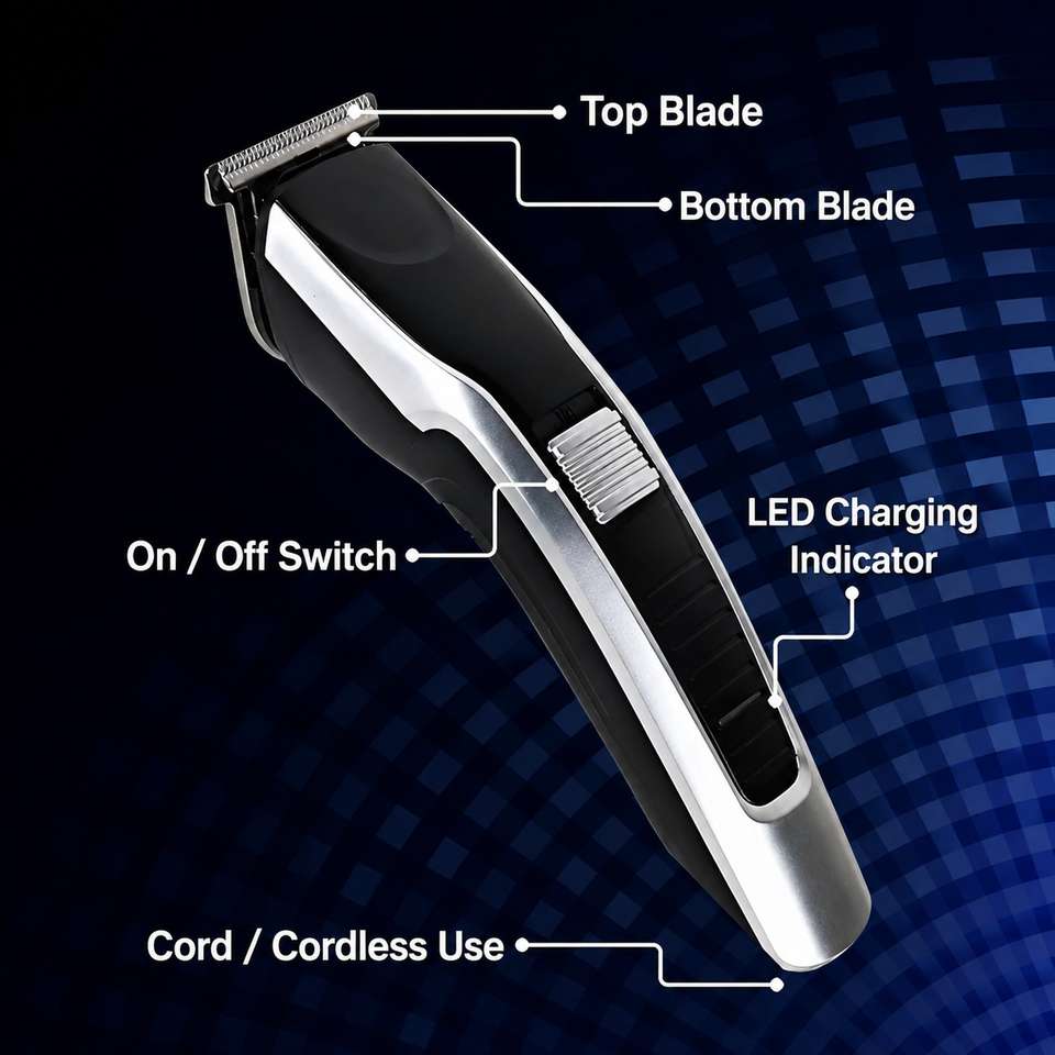 AVENUE 538 Barber Hair Cut Rechargeable Cordless Professional Hair ...