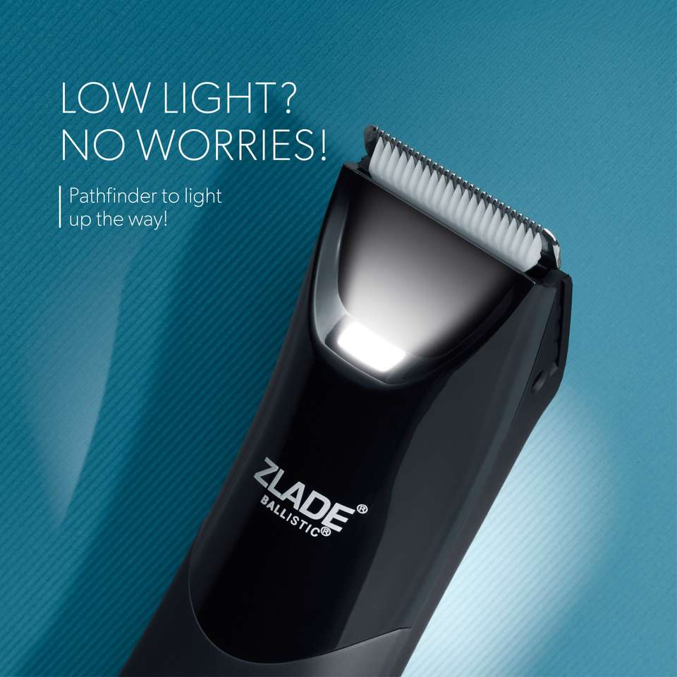 Zlade Trimmer for Men | Beard, Body, Pubic Hair | AAA Cell Battery ...