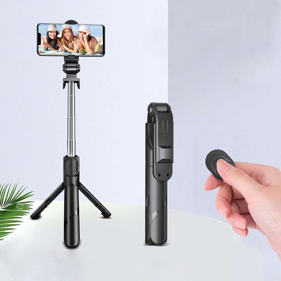 NAFA 3-in-1 Convertible Tripod, 360° Rotating Phone Holder, Bluetooth ...