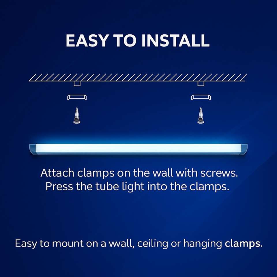 Teknolight TeknoLite 40W 4ft LED Batten 40 W 3.5 cm Tube Light Price in ...