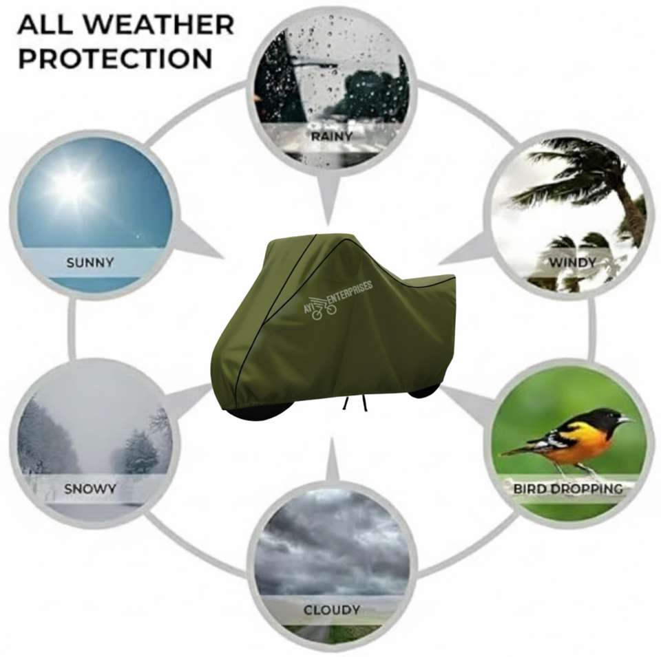 Ayi Waterproof Two Wheeler Cover for Hero Price in India - Buy Ayi ...