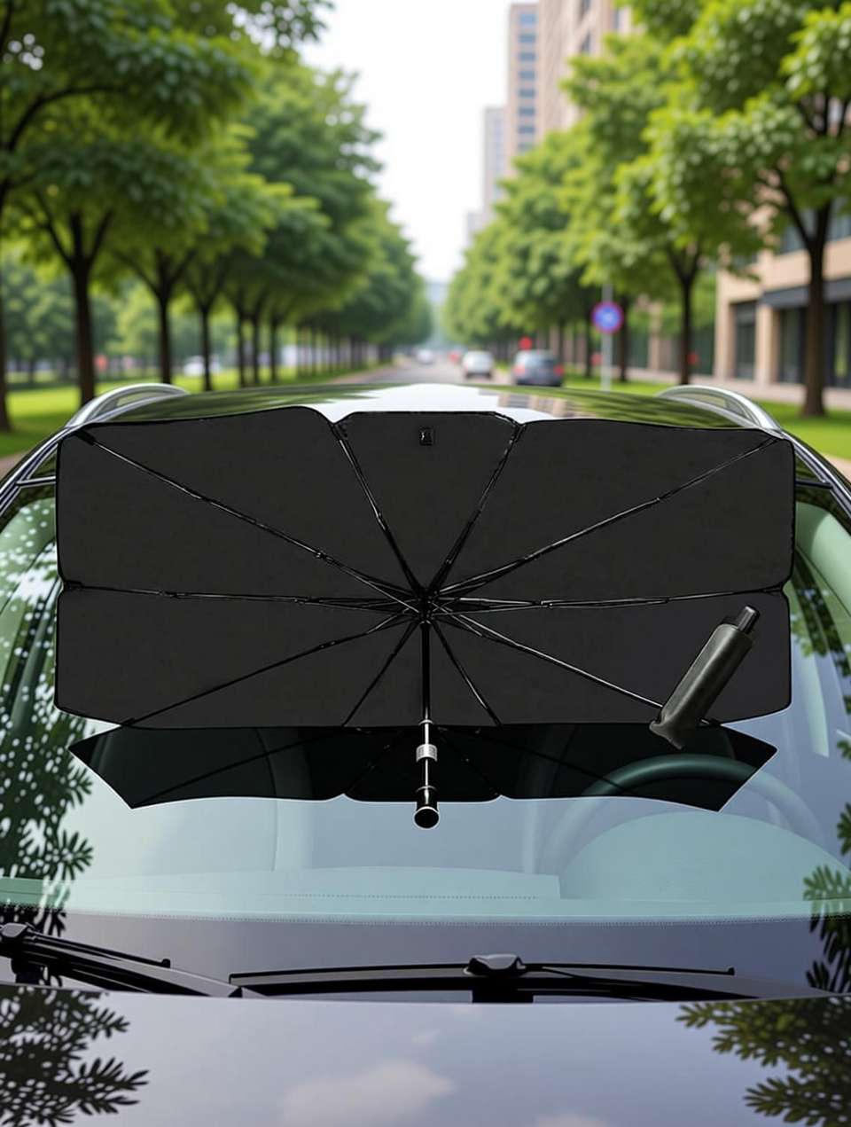 BIYALI Car Windshield Sun Shade Umbrella - Buy BIYALI Car Windshield ...