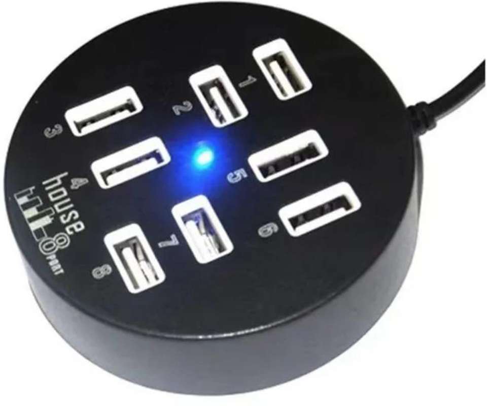 coolcold USB Hub Extension 8 Port for laptop, Multi usb 2.0 board ...
