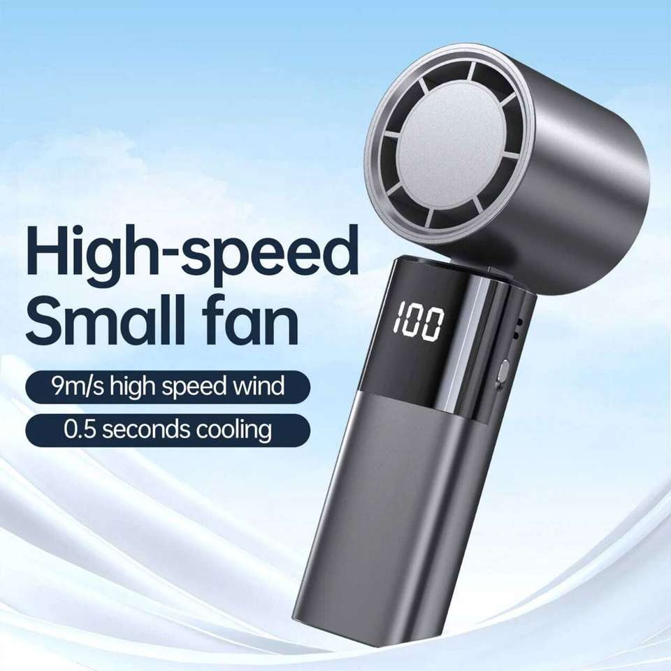 RECTITUDE Handheld Rechargeable Fan, Portable Mini Electric Fan M11_02N ...