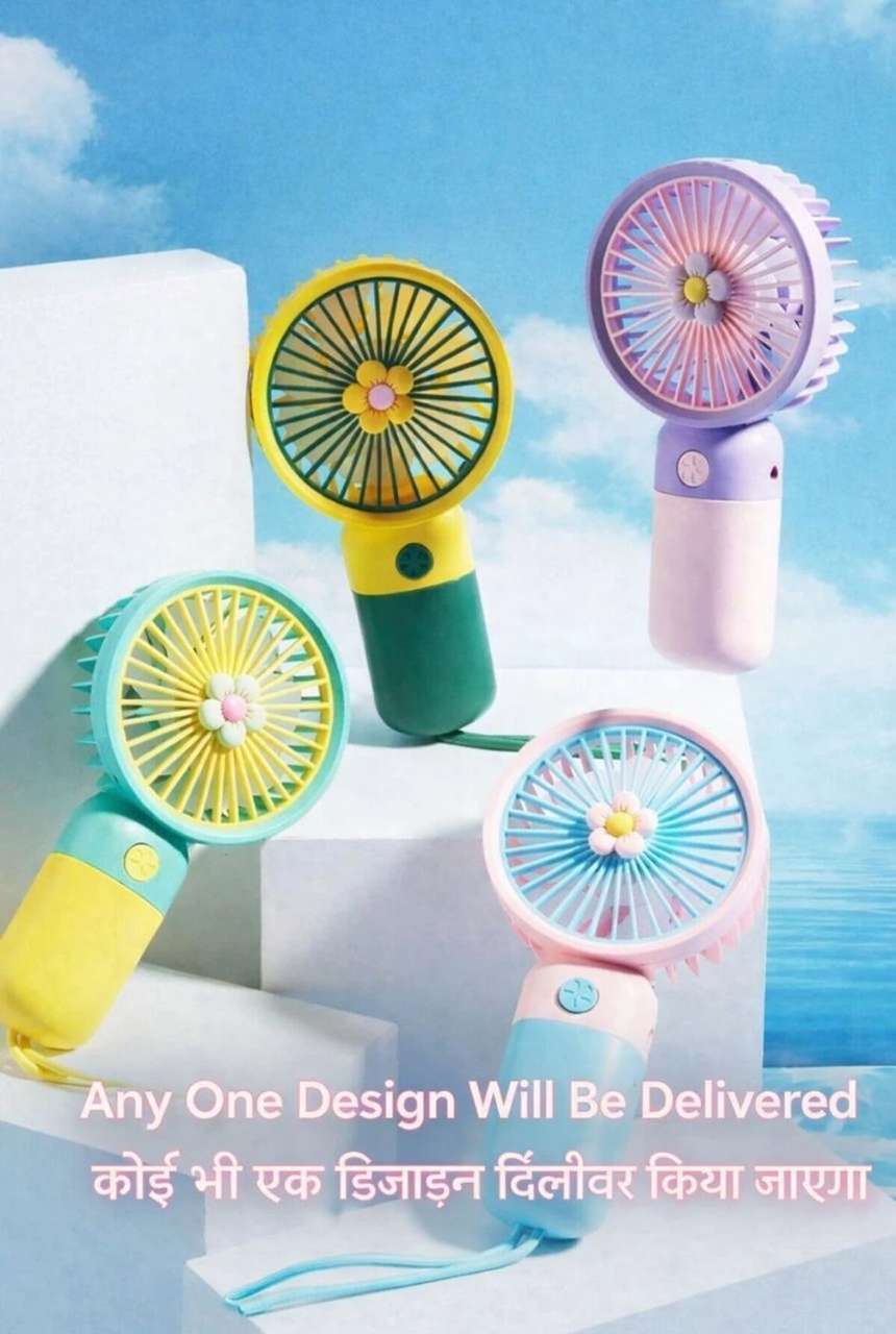 jOYA Pocket Fan Mini Portable High Wind Flow,Mobile Stand, Light Weight ...