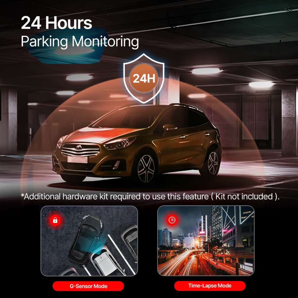 CrossBeats RoadEye DC02 2K FHD Dual Dashcam with Night Vision|ADAS|150 ...