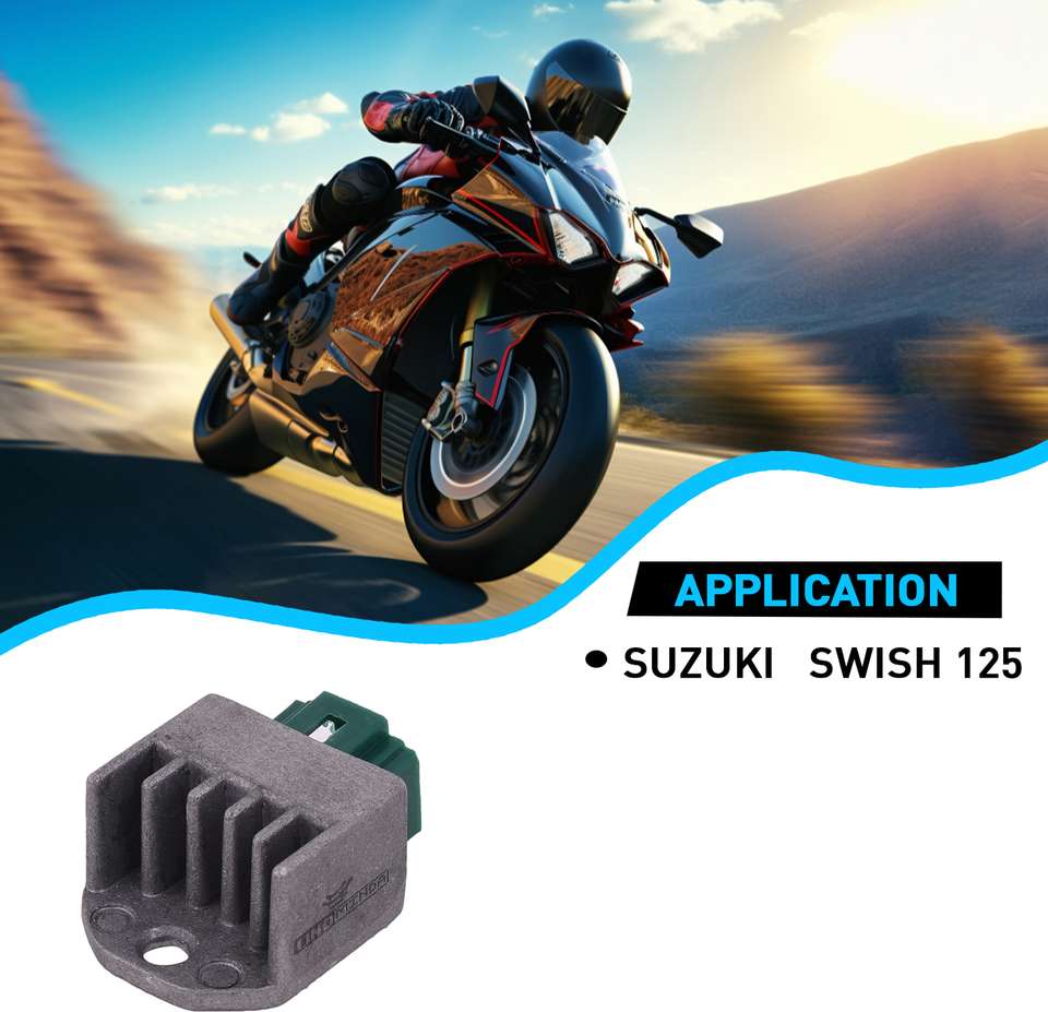 UNO MINDA RR-1201 Regulator Rectifier for Suzuki Access 125/Swish ...