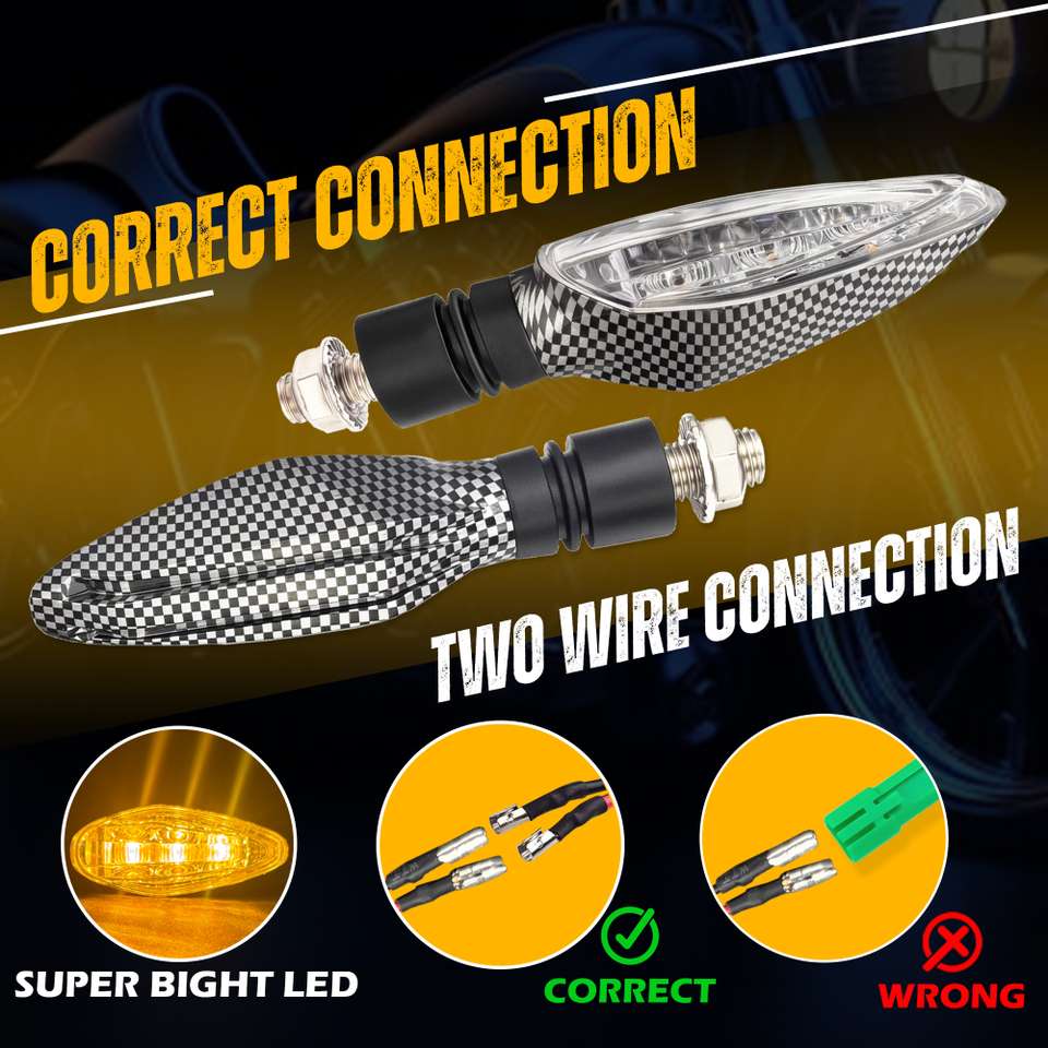 Generox Front, Rear LED Indicator Light for Bajaj Pulsar 135 LS DTS-i ...