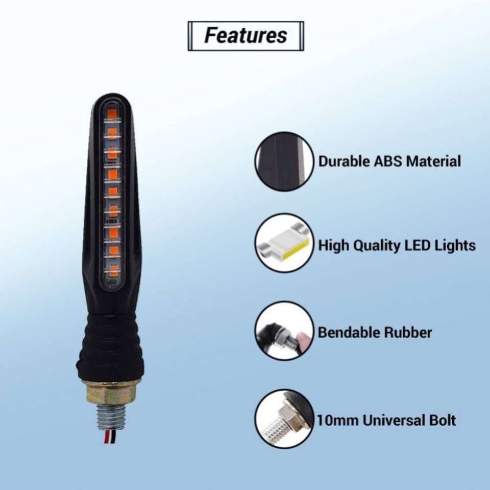 Shopone Front, Rear, Side LED Indicator Light for Hero Splendor Plus ...