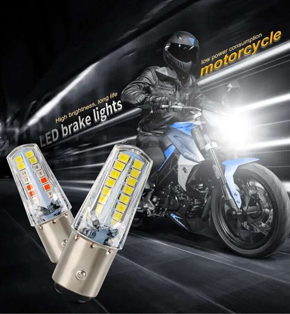 MOTOROYS Front, Rear LED Indicator Light for Suzuki Gixxer SF Price in ...