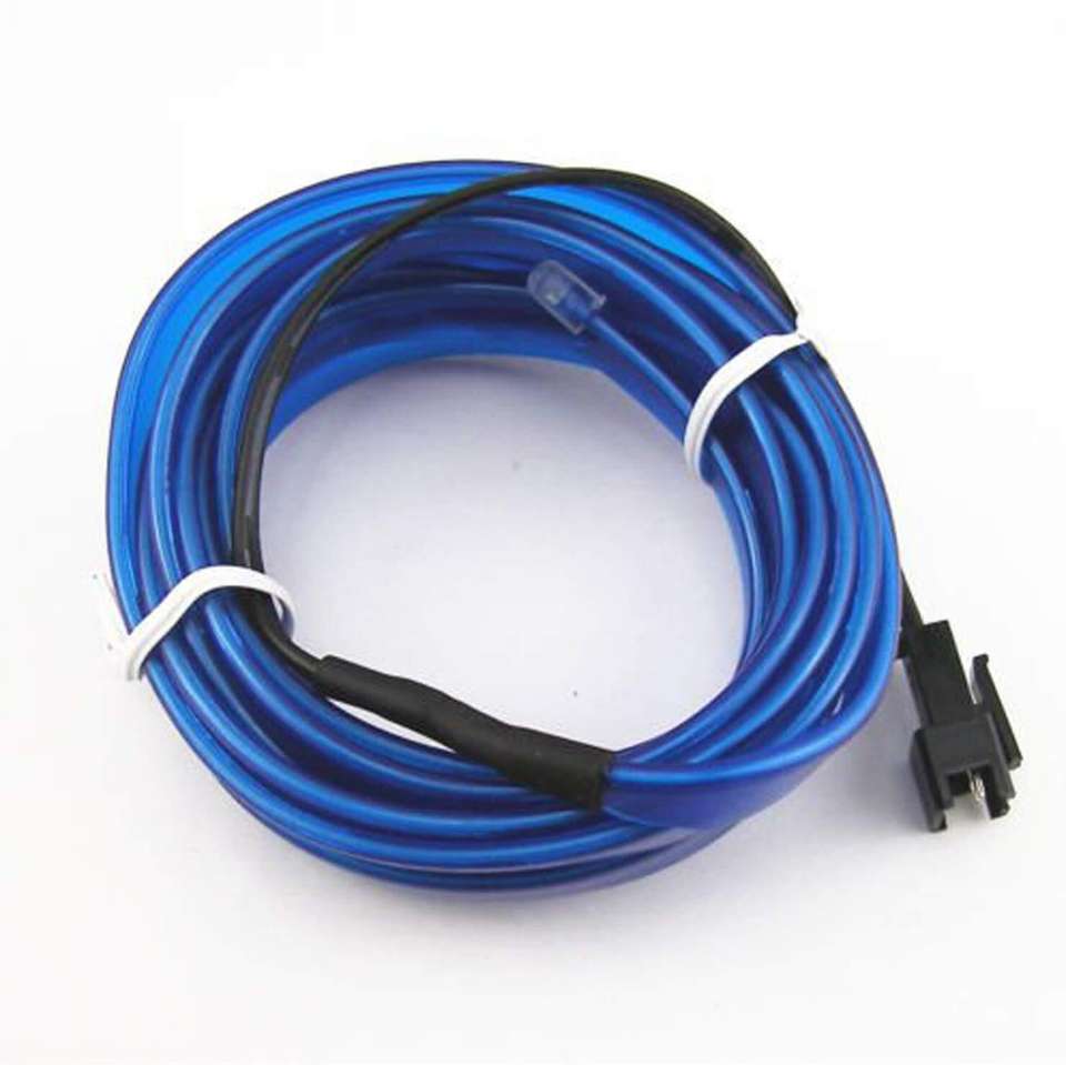 Beamerzz Car Ambient Lighting EL Wire (Works with All Cars) (Blue ...
