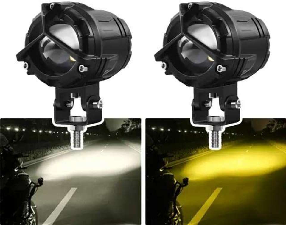hjg MotoWorks 1 LED Y-(Mercedes) Type Powerful 60W Fog Light for ...