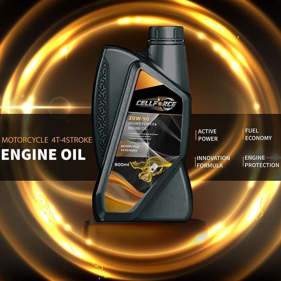 CELLFORCE 20W50 Synthetic Blend 4-Stroke Engine Oil for Vehicles like ...