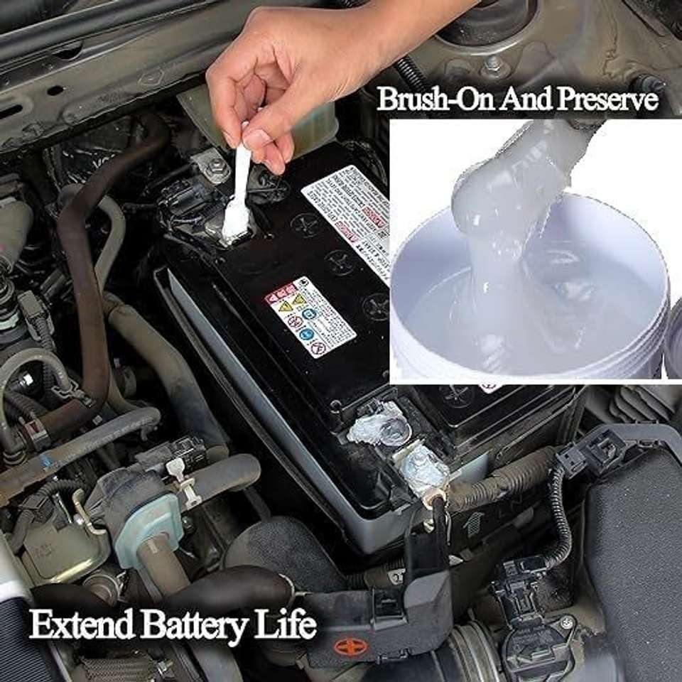 RVKE Automotive Synthetic Grease Lubricant with Brush | Multi-Purpose ...