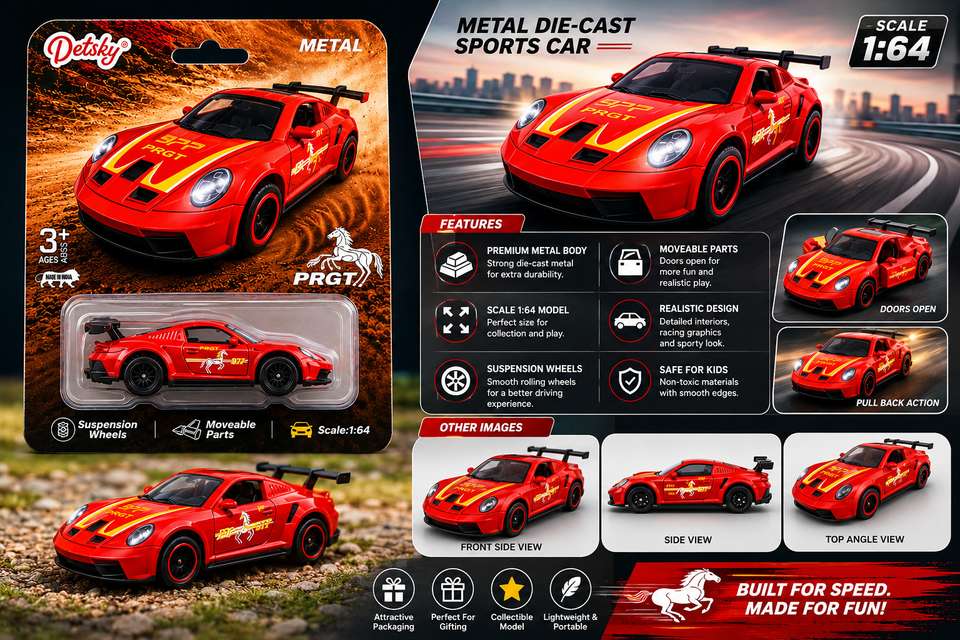 Arizuul 1:64 Mini Porsche 911 GT3 Rs Toy Car porsche toy car Diecast ...