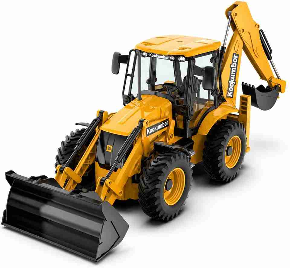 Stonepeak Heavy Duty JCB Toy for Kids Bulldozer Excavator Construction ...
