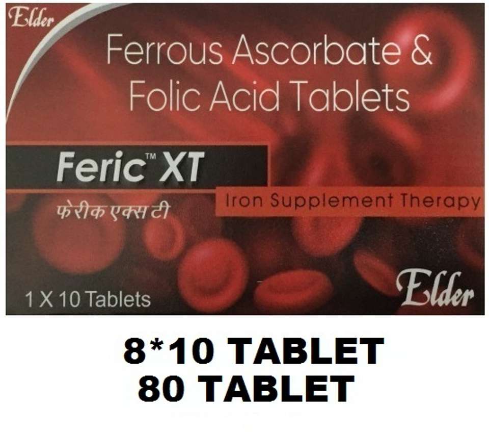 Uhl ELDER LABS PHARMA IRON SUPPLEMENT OR IRON TABLET FERIC XT (2*10TAB ...