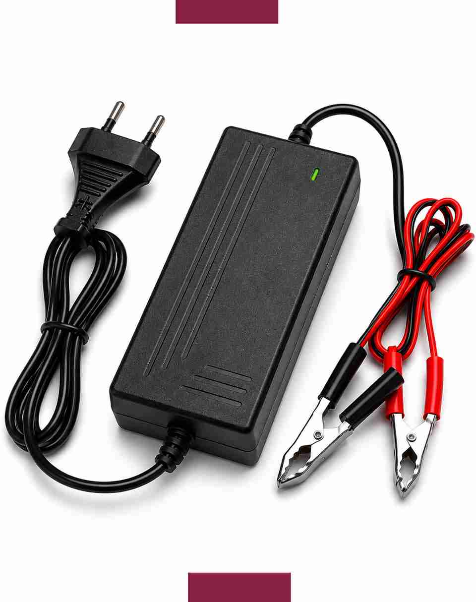 D2N 14V Battery Charger_Auto Cut Off SMPS Adaptor for Car Bike UPS ...