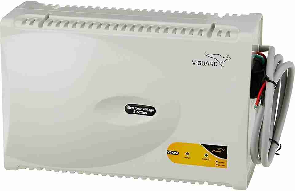V-Guard VG400 for 1.5 Ton A.C (170V to 270V) Voltage Stabilizer /18000 ...