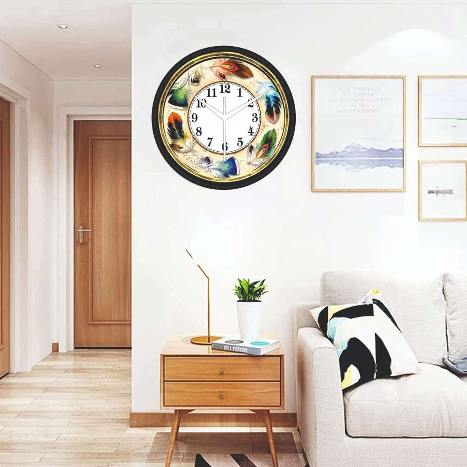 nexa flow Analog 25 cm X 25 cm Wall Clock Price in India - Buy nexa ...