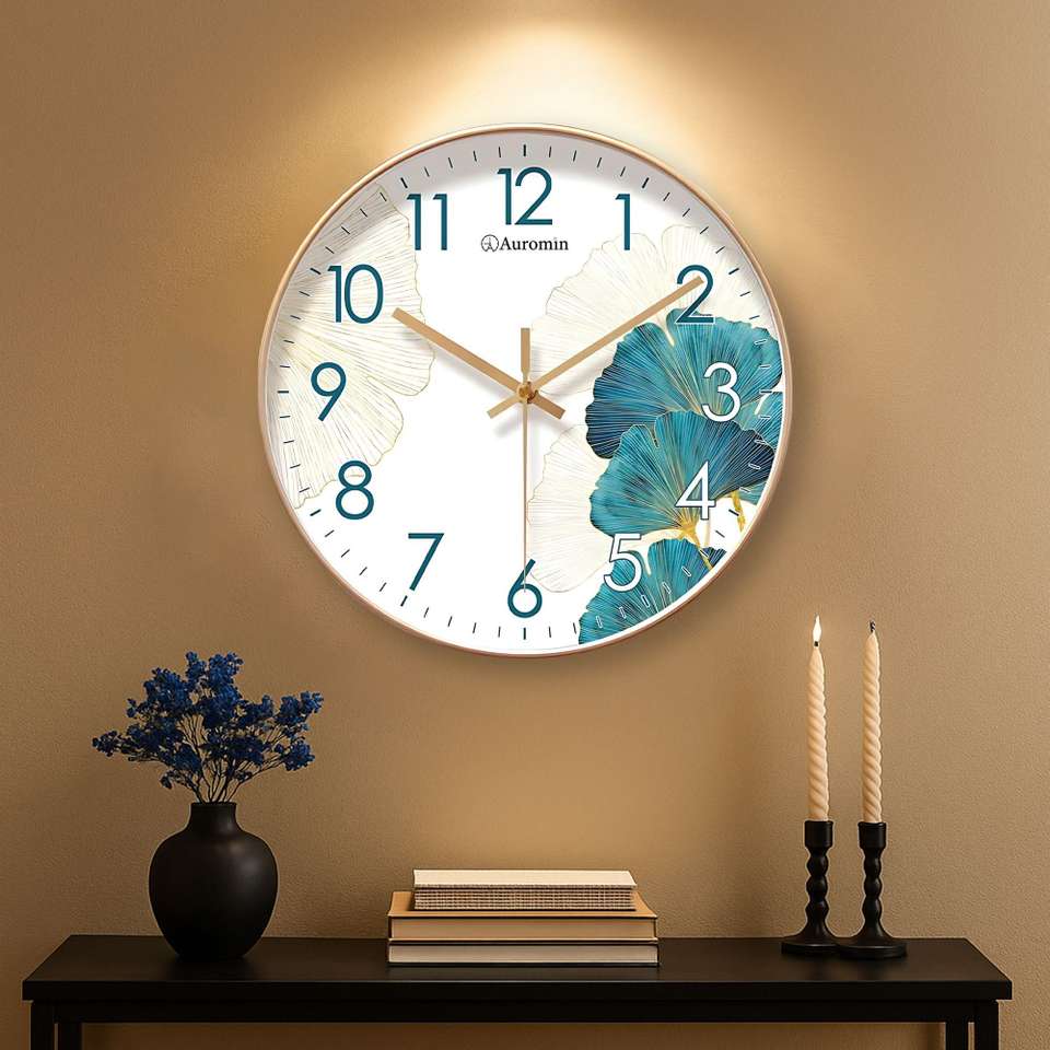 Auromin Analog 30 cm X 30 cm Wall Clock Price in India - Buy Auromin ...