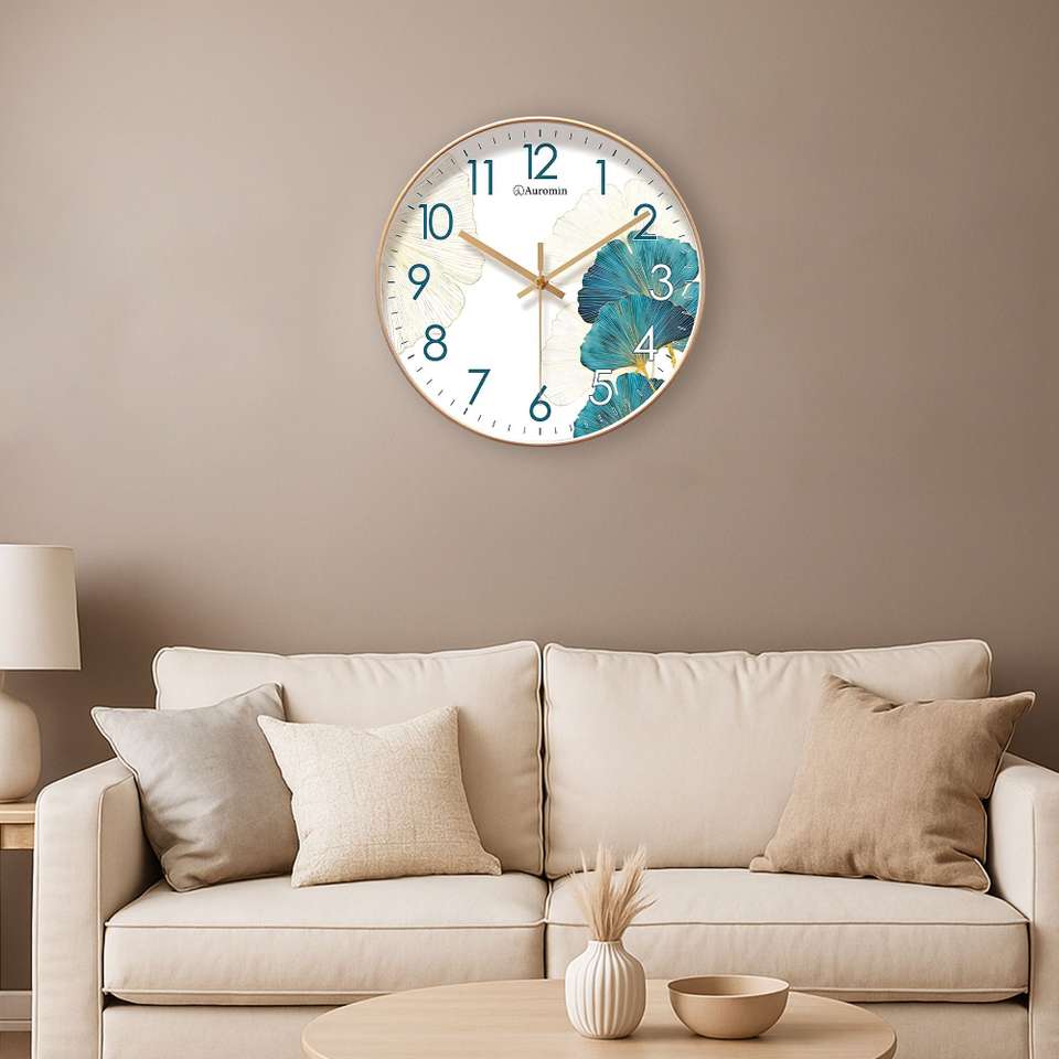 Auromin Analog 30 cm X 30 cm Wall Clock Price in India - Buy Auromin ...