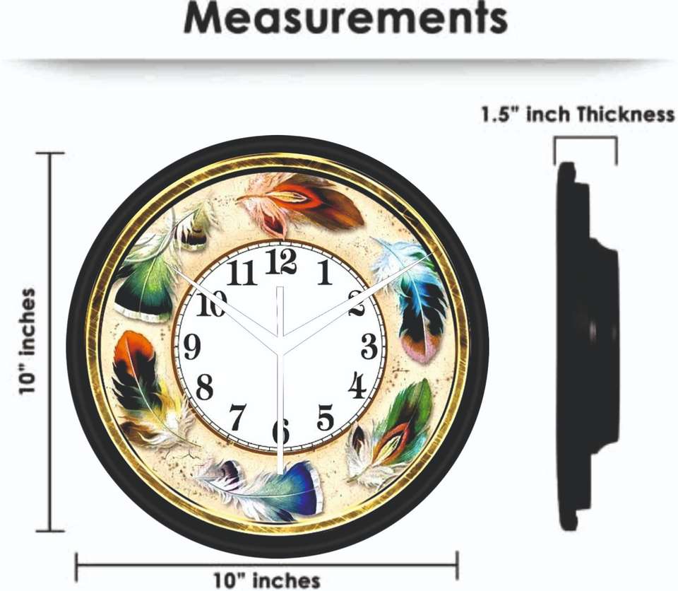 nexa flow Analog 25 cm X 25 cm Wall Clock Price in India - Buy nexa ...