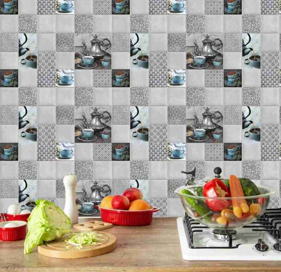 TheBlackstone 160 cm x 40 cm Waterproof Decorative Vinyl Wallpaper ...