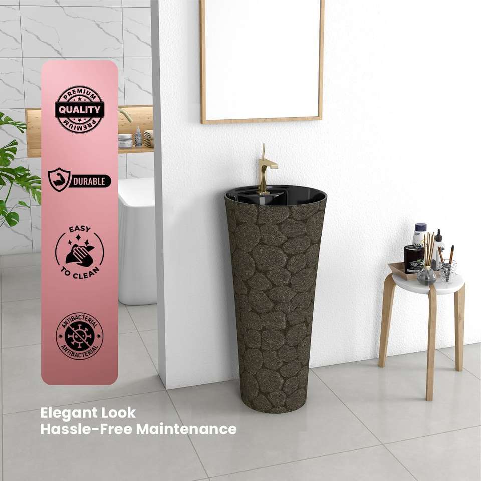 Belmonte Designer Basin Pedestal / Hand Art Basin/ Designer Basin ...