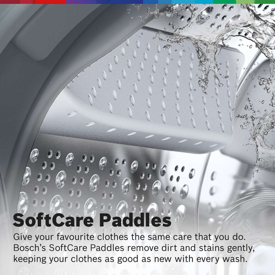 BOSCH 10 kg Fully Automatic Front Load Washing Machine Black, Grey ...