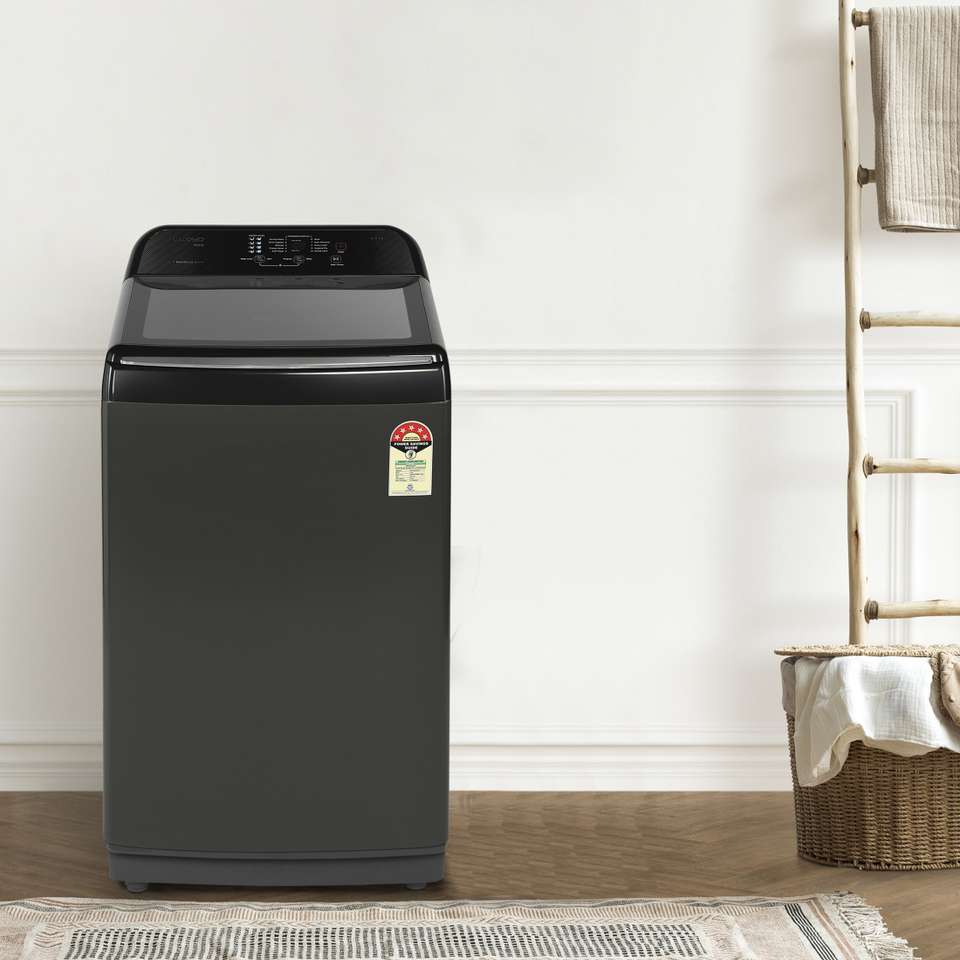 Lloyd by Havells 8 kg Washing Machine Fully Automatic Top Load Black ...