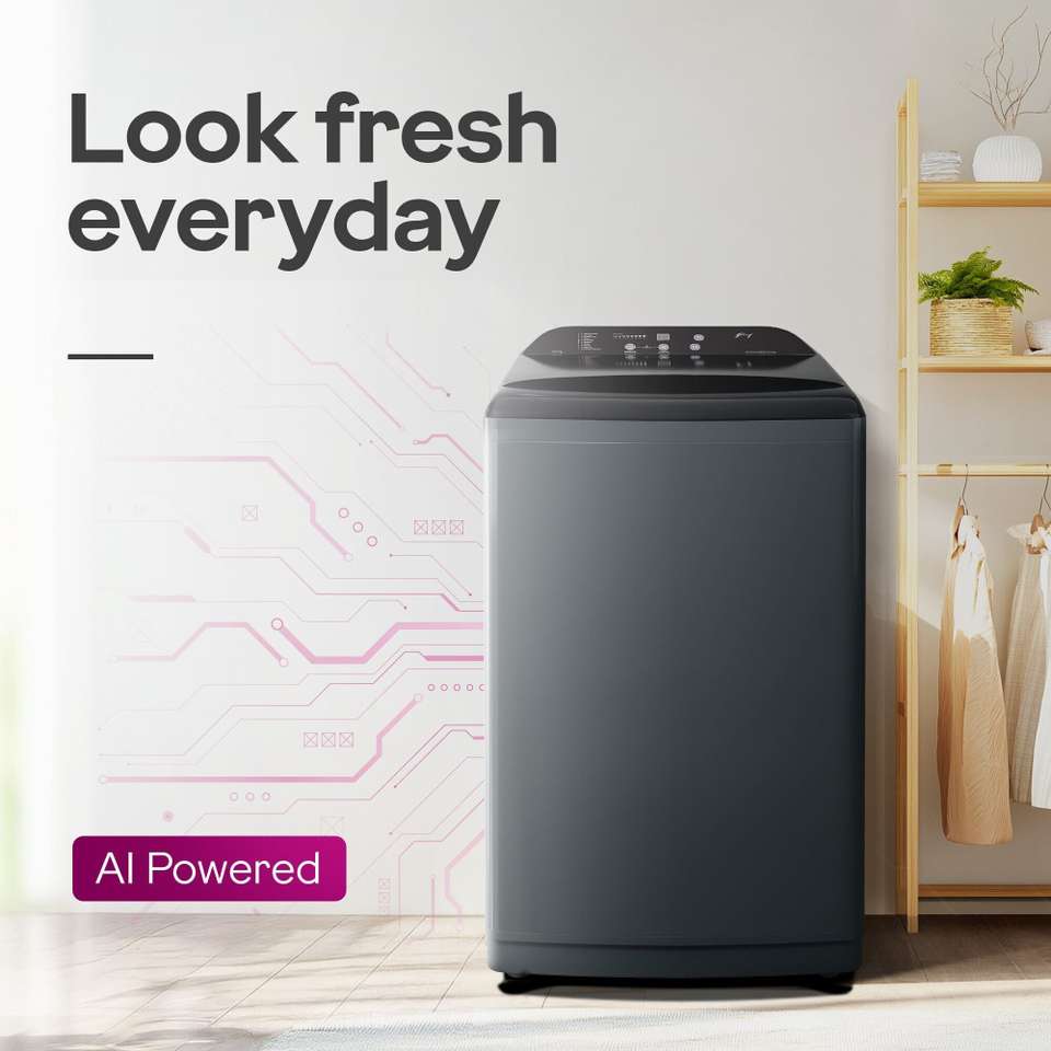 Godrej 8 kg With AI Tech And Zero Pressure (0.02 MPa) Technology With ...