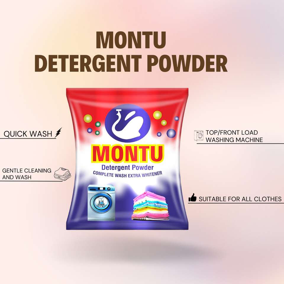 MONTU "effective stain removal surf powder for fabric - 5kg" Detergent ...