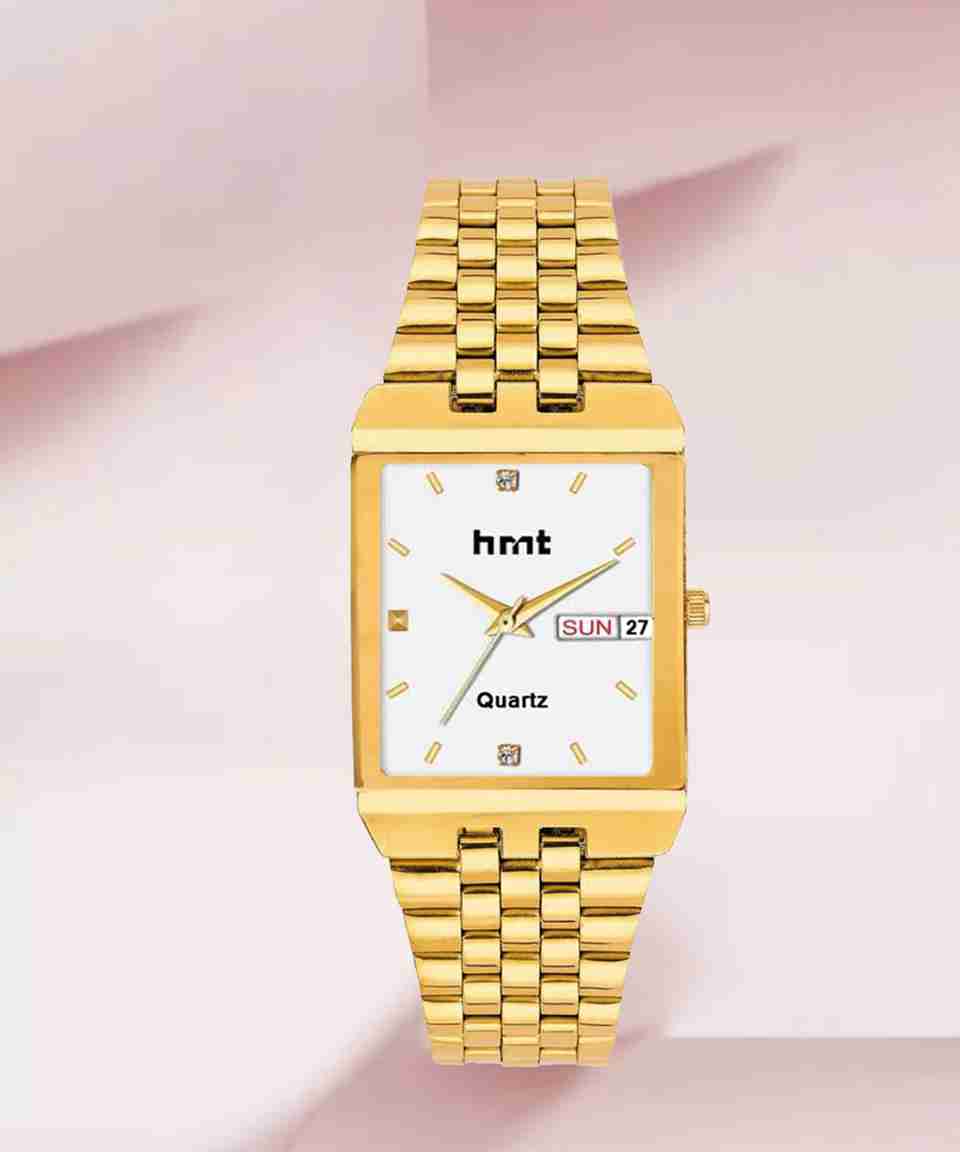 hrnt W9138 9138-Golden Watches,Hands Watch,Mens Watches Golden Plated ...