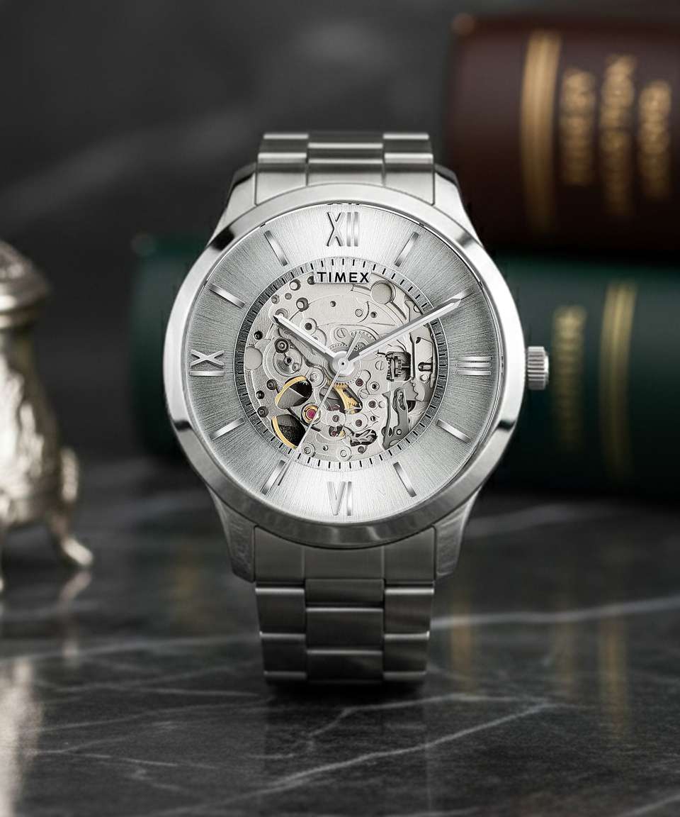 TIMEX Automatic Silver Dial Analog Watch - For Men - Buy TIMEX ...