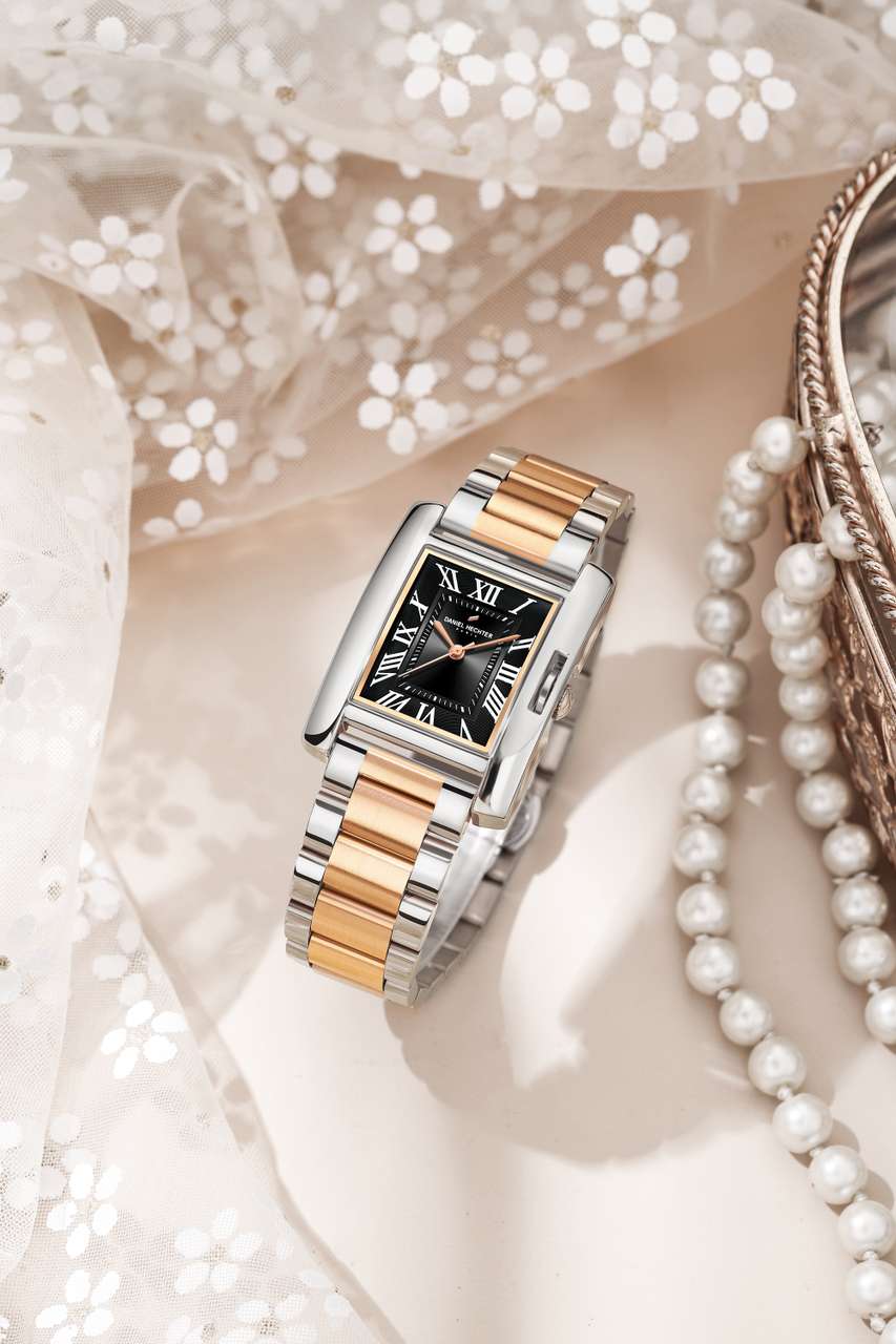 DANIEL HECHTER Model DHW2004 Paris Opera Collection Square Dial with ...