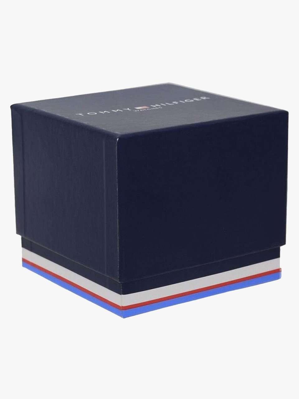 TOMMY HILFIGER Tommy Hilfiger With Date Blue Dial Blue Silicone Strap ...