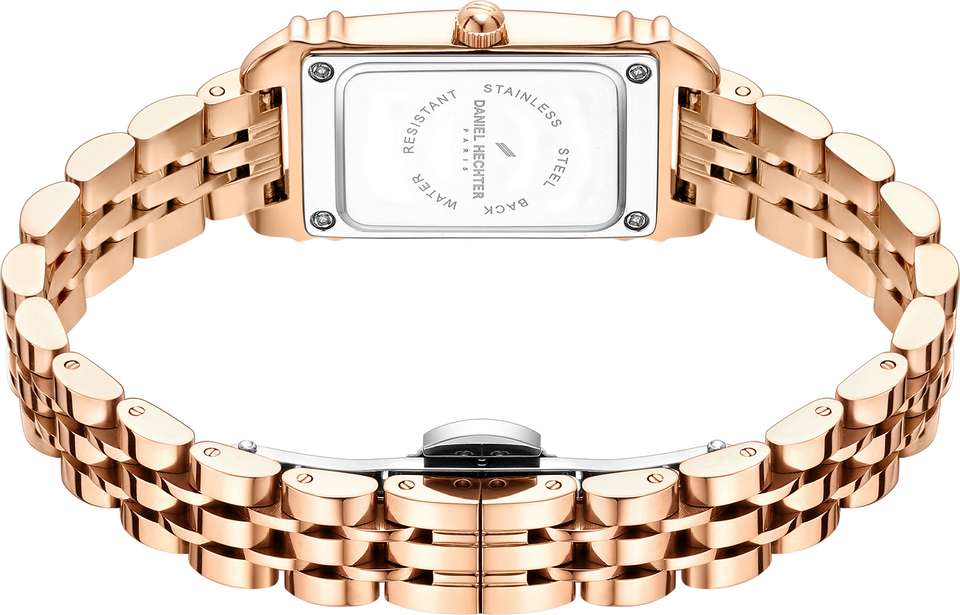 DANIEL HECHTER Model DHW2006 Paris Louvre Collection Square Dial, Roman ...