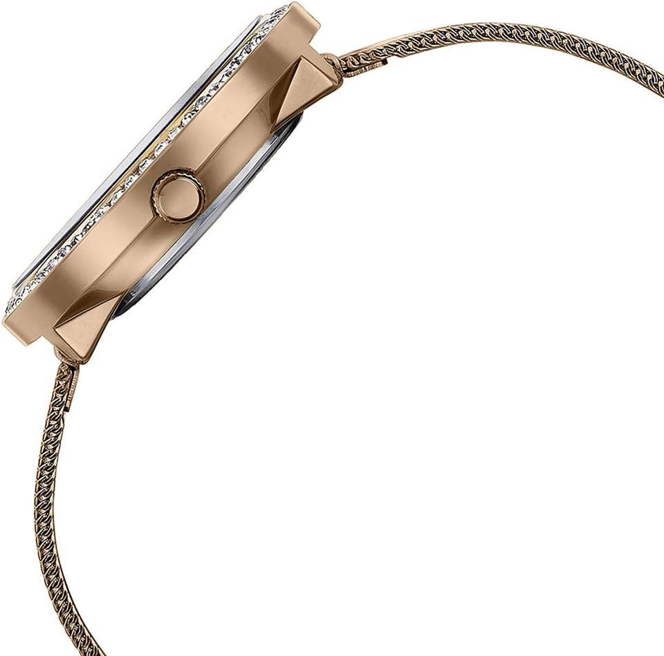 SONATA Sonata Poze Quartz Analog Rose Gold Dial Mesh Strap Watch for ...