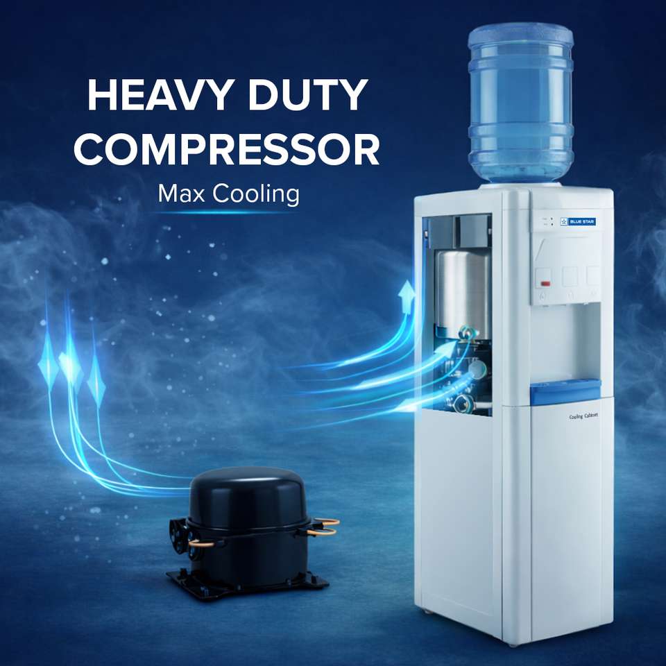 Blue Star BWD3FMCGA Bottled Water Dispenser with 3Liters Capacity ...
