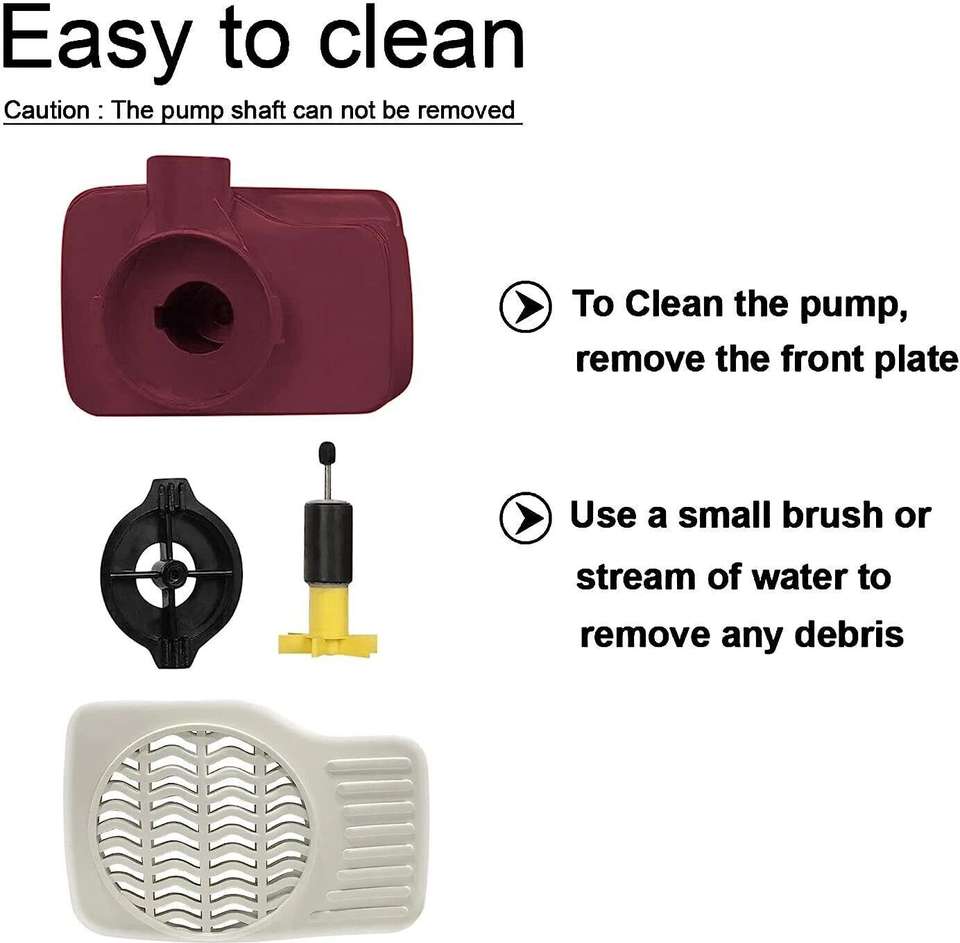 ELOVE 40 Watt Submersible Water Pump - 220-240V/50 Hz Submersible Pump ...