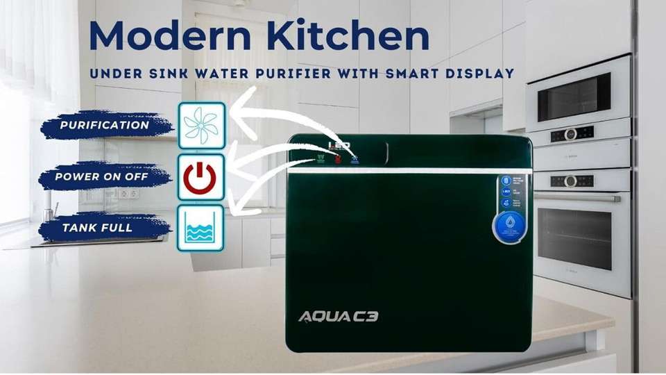 Aquagrand AQUA C3 UTC (Under The Counter)Water Purifier|LED Display ...