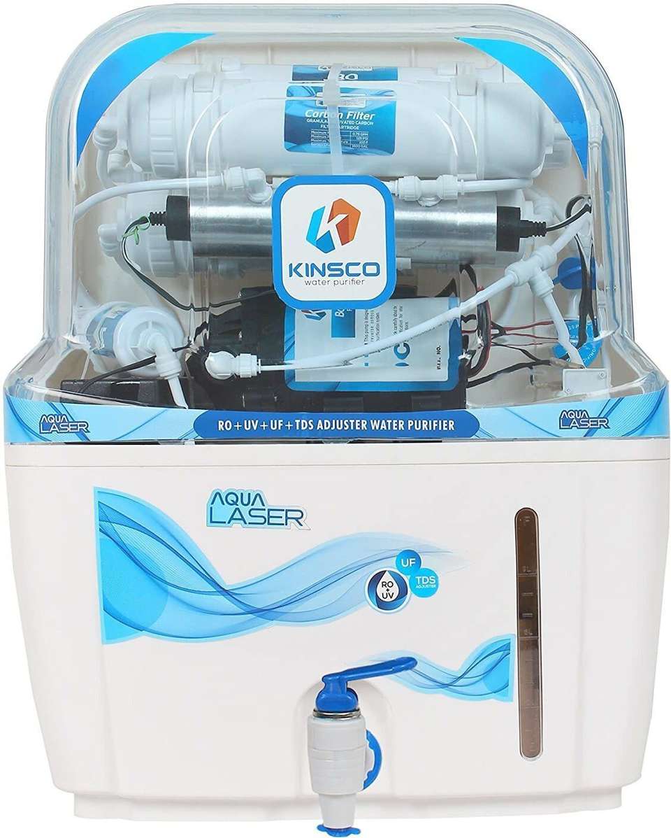 Kinsco Aqua water filter 6 stage 15 liter RO + UV + UF + TDS 15 L RO ...