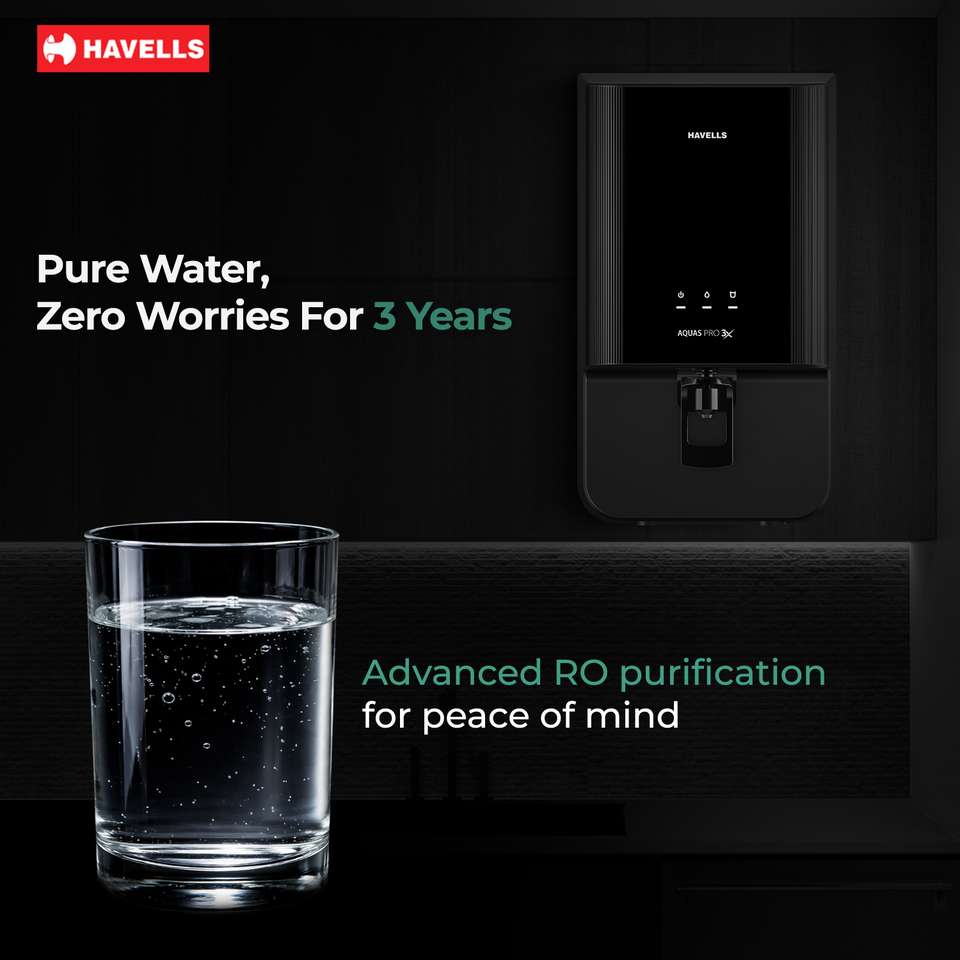HAVELLS Aquas Pro 3X 7 L RO + UV Water Purifier - HAVELLS : Flipkart.com