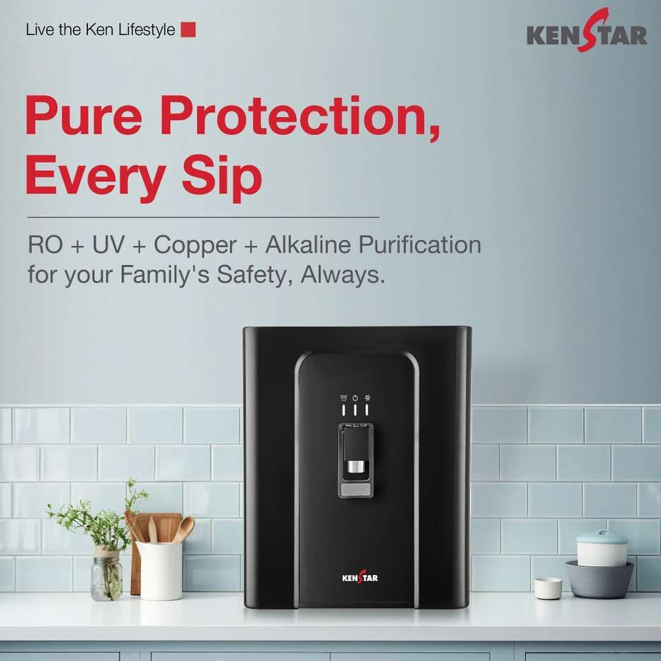 Kenstar EvoPure 7 L RO + UV + Alkaline Water Purifier Needs no service ...