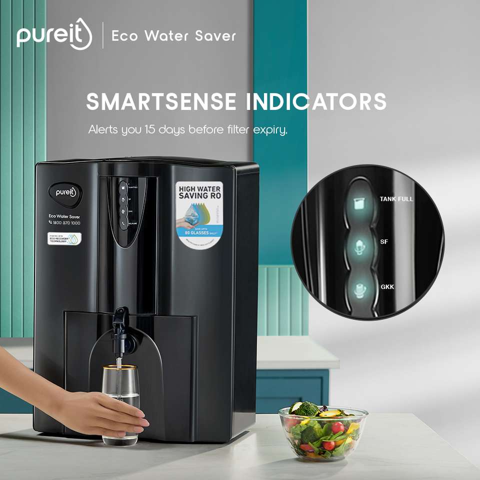 Pureit Eco Water Saver 10 L RO + UV + MF Water Purifier 7 Stage ...
