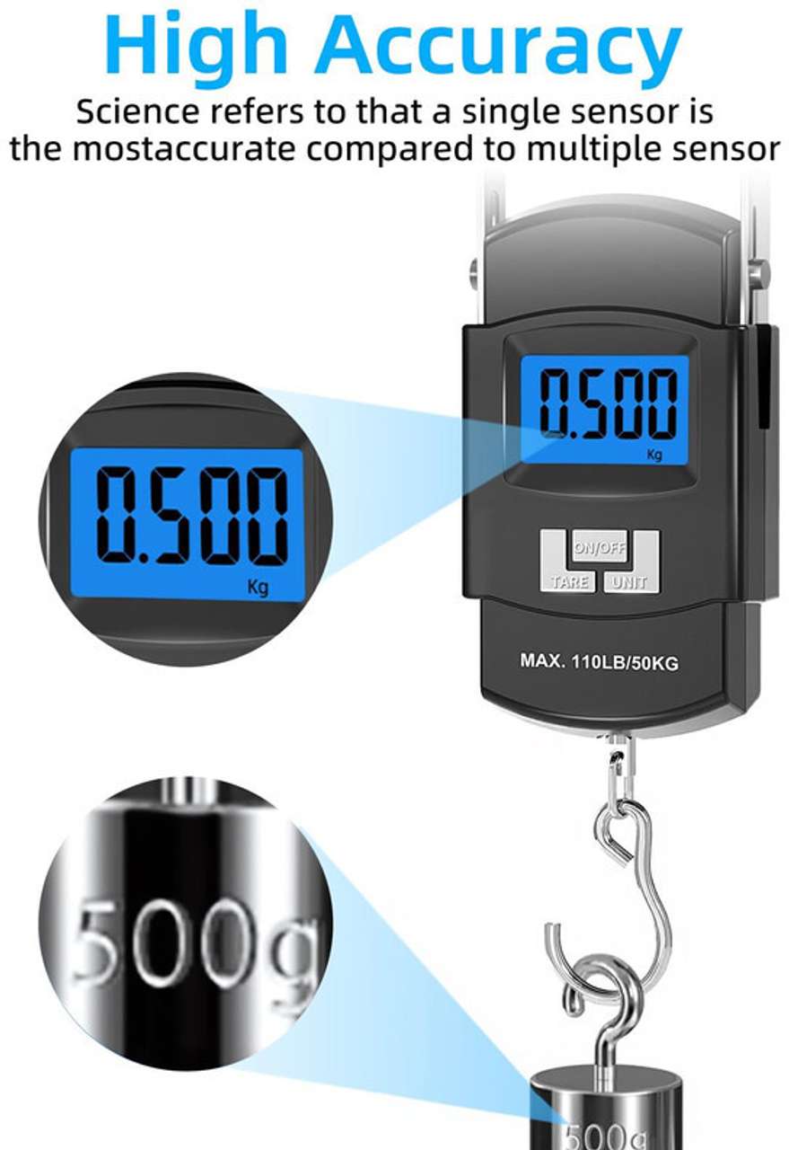 Anatomicals Digital Weighing Scale for Parcels & Luggage Weighing Scale ...